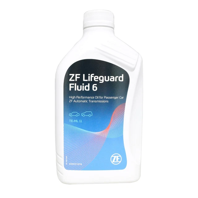 ZF LIFEGUARD 6 ATF - Automatic Transmission Fluid - Genuine ZF 1 Litre ...