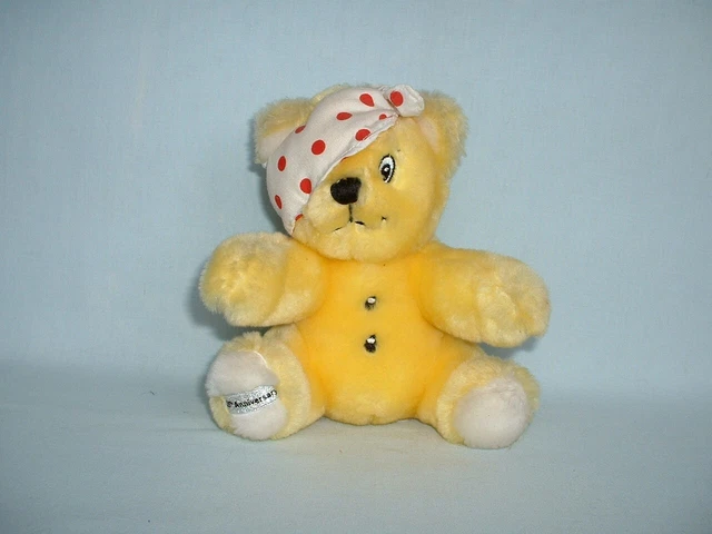 BBC CHILDREN IN NEED 6" PUDSEY TEDDY BEAR Cuddly Soft Plush Toy 25TH ...