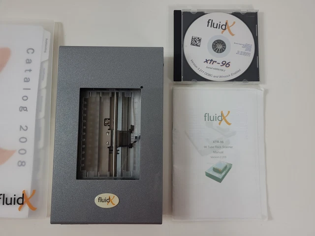 FLUIDX XTR-96 96 scanner per rack tubi e laboratorio software EUR 180,36 - PicClick IT