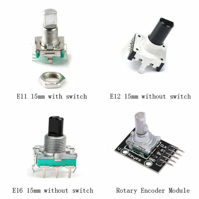 ROTARY ENCODER EC11 EC12 EC16 Rotary Encoder Module Brick Sensor for ...