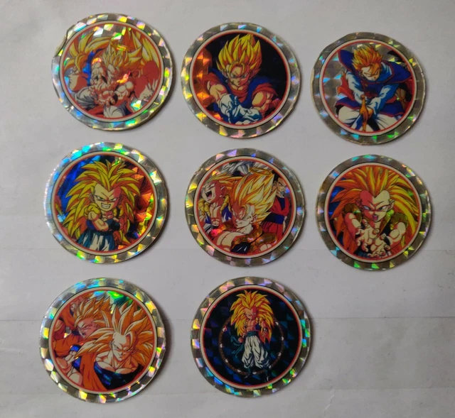 LOT DE 8 Anciens Pogs Dragon ball Z - vintage EUR 10,00 - PicClick FR