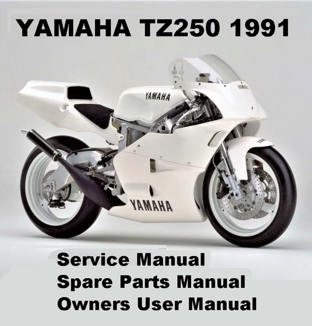 YAMAHA TZ250 RACING Owners Service Repair Workshop Parts Manual PDF file TZ 250 $14.99 - PicClick AU