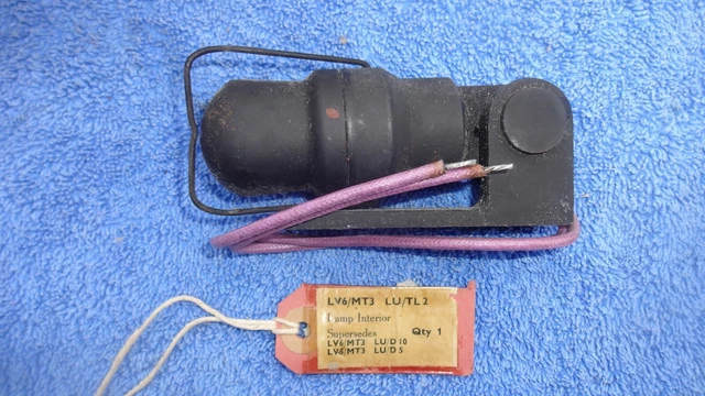 WW2 MILITARY VEHICLE Dash Light, Blackout Light, Convoy Light LV6/MT3 ...