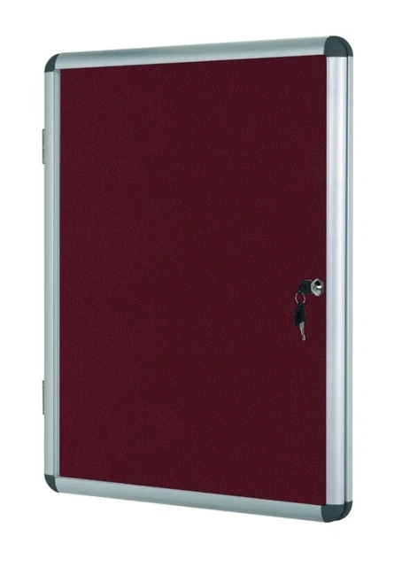 NOTICE BOARD DISPLAY Case Holds 9 x A4, Size - 720X981 With Lockable ...