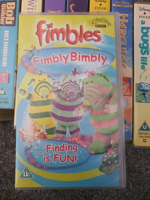 FIMBLES - FIMBLY Bimbly Finding Is Fun (VHS, 2003) £3.00 - PicClick UK