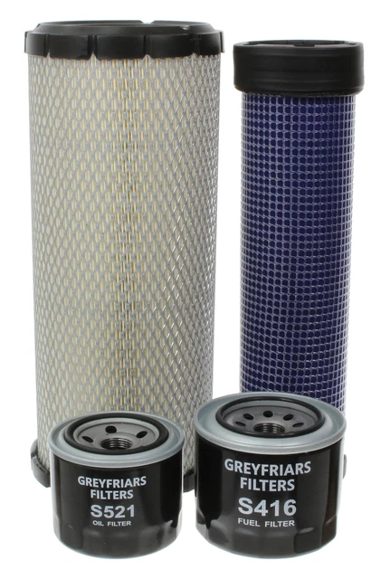 500 HOUR FILTER Service Kit for Doosan Daewoo SOLAR 055 V SUPER Mini ...