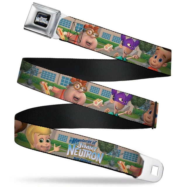 THE ADVENTURES OF Jimmy Neutron Logo Full Color Black/Blues (US IMPORT ...