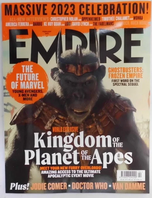 EMPIRE MAGAZINE FEB 2024 World Exclusive! Kingdom of the Planet of the ...