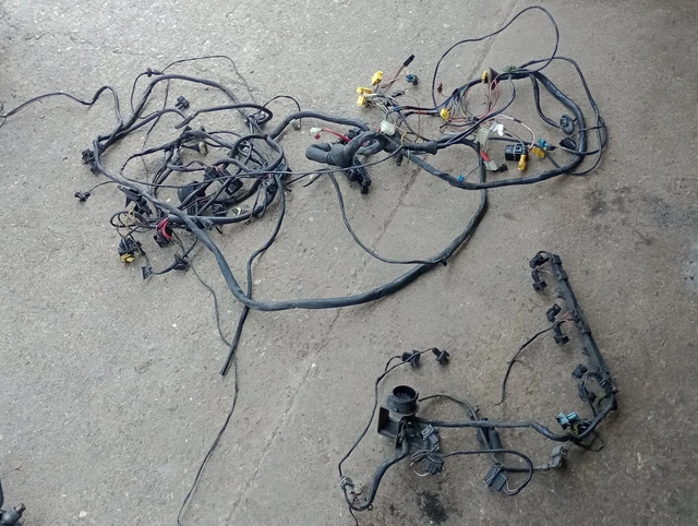 VW CORRADO VR6 Engine Bay Wiring Loom Engine+Lights+Fans Mk2 Conversion ...