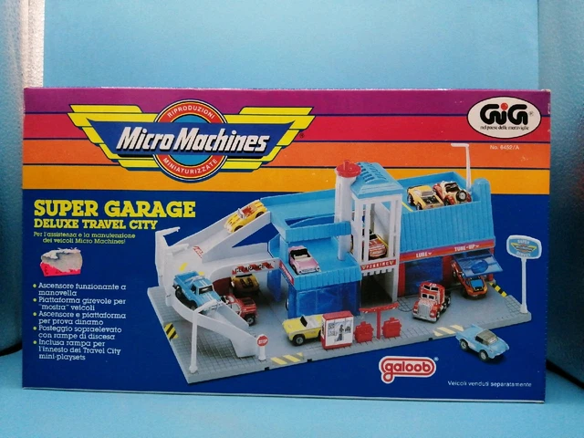 MICRO MACHINES SUPER Garage Deluxe Travel City Galoob Hasbro GiG M6 EUR ...
