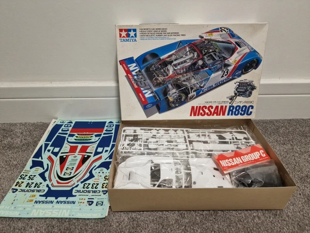 TAMIYA 1/24 NISSAN R89C model kit 1990 EUR 47,83 - PicClick DE