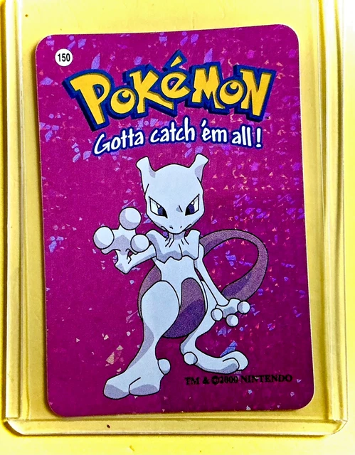 MEWTWO POCKET Monster Japanese Vending Machine Prism Stickers 2000 ...