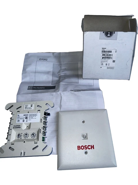BOSCH D7052 MULTIPLEX Dual Input Fire Alarm System Module $58.76 - PicClick