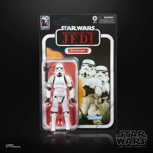 STAR WARS EPISODE VI 40th Anniversary The Black Series Action Figurine ...