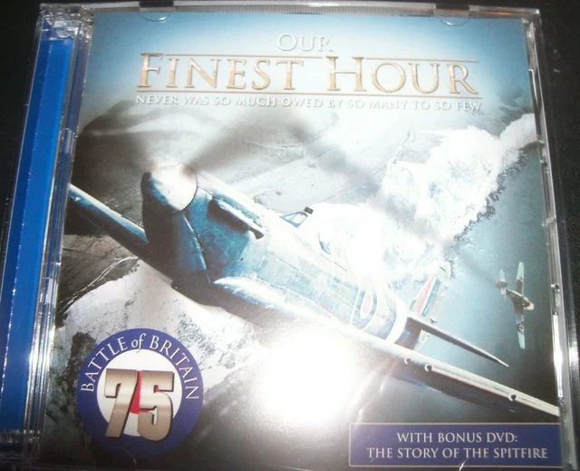 OUR FINEST HOUR Various ABC Classics CD DVD (Story Of Spitfire) Edition ...