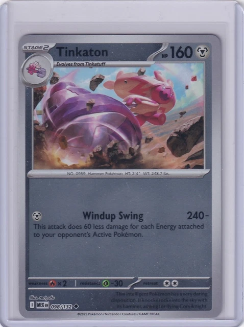 POKEMON TCG - Mega Evolution - Tinkaton Reverse Holofoil EUR 1,14 ...