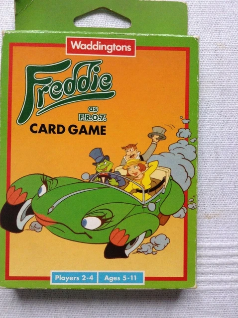 FREDDIE AS F.R.0.7. Card Game - Freddie as FR07 - Waddingtons 1992 ...