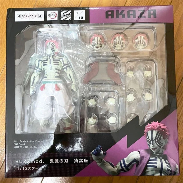 BUZZMOD. DEMON SLAYER kimetsu no yaiba Akaza 1/12 Scale Figure Aniplex ...