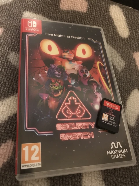 FIVE NIGHT'S AT Freddy's Security Breach Nintendo Switch Game Boxed £26 ...