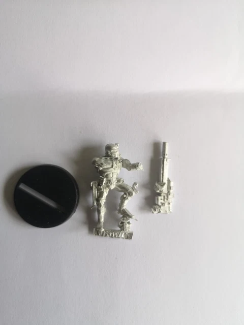 IMPERIAL VINDICARE ASSASSIN Sniper Metal Figure 1990s OOP Warhammer 40k ...