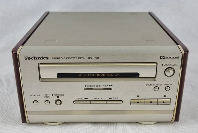 TECHNICS RS-HD81 DECK nastro cassetta stereo. HiFi. EUR 37,78 - PicClick IT