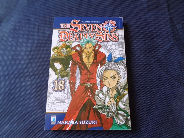 MANGA THE SEVEN Deadly Sins Nakaba Suzuki Numero 18 Edizioni Star ...