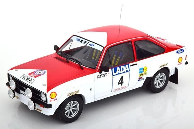 FORD ESCORT MK2 RS 1800 #4 Rally 1000 Lakes Vatanen/Aho 18RMC143 IXO 1: ...