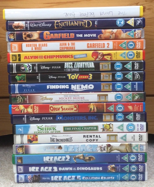 17 KIDS DVDS Bundle Joblot Movies Children’s £3.28 - PicClick UK