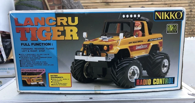 NIKKO OFFROAD LANCRU Tiger RC Buggy Radio Controlled Toy Car Japan 1983 ...