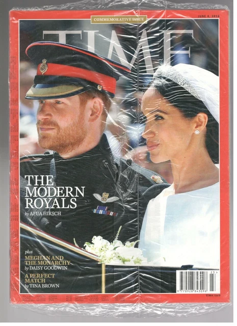 NOUVEAU SEALED TIME Magazine Juin 4, 2018 The Modern Royals Prince ...