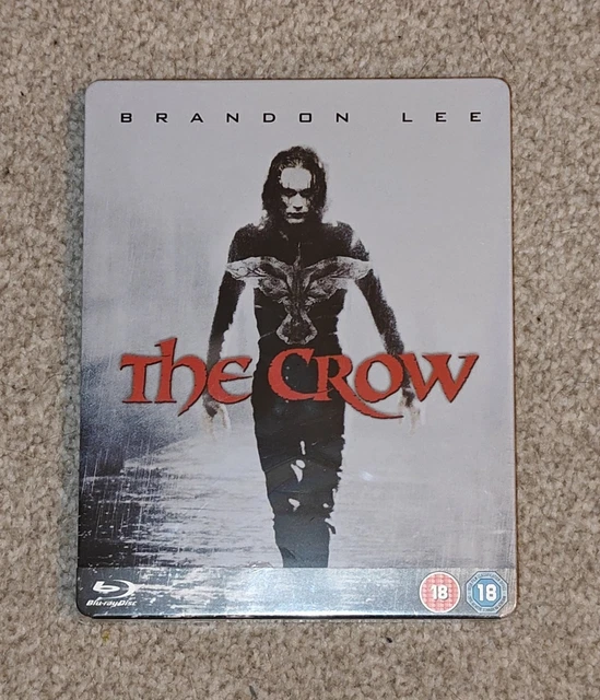 THE CROW LIMITED UK Steelbook Blu-ray - Rare OOP Zavvi Exclusive New ...