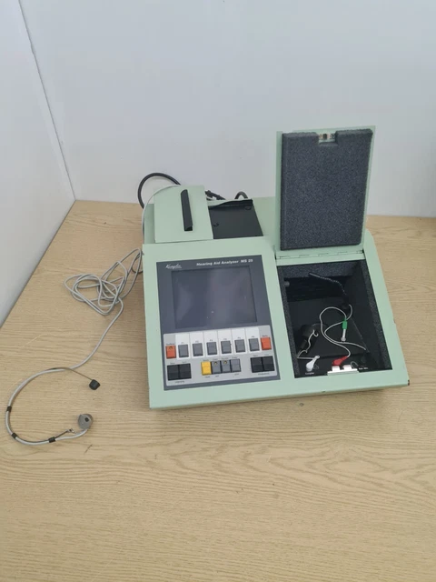 KAMPLEX INTERACOUSTICS MS 25 Hearing Aid Analyzer with bone headphone £ ...