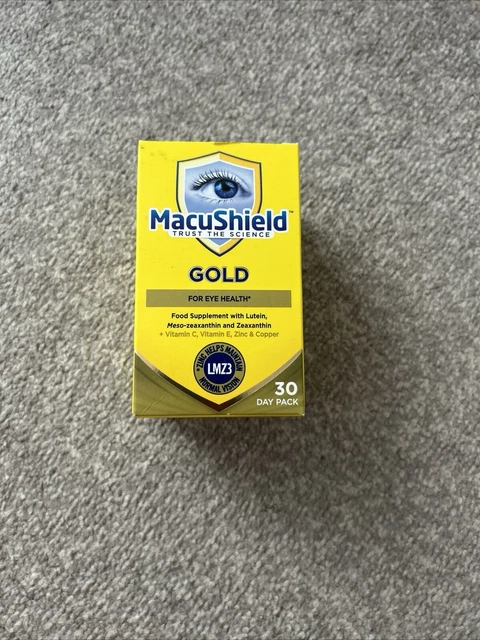 MACUSHIELD GOLD EYE Supplement 90 Capsules Exp2026 £15.99 - PicClick UK