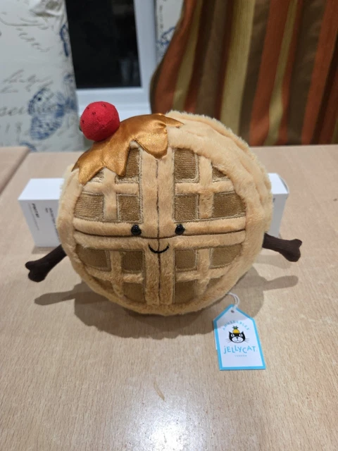 JELLYCAT AMUSEABLES RENE Waffle - RARE - New With Tags £31.90 - PicClick UK