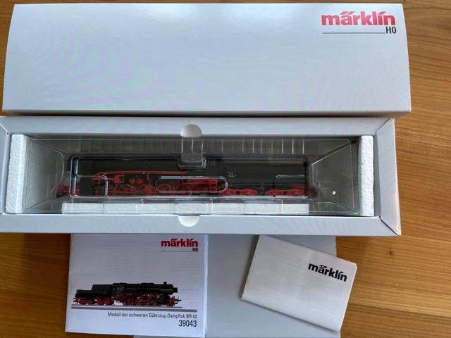 MÄRKLIN SCHWERE GÜTERZUGLOKOMOTIVE BR 42 39043 Spur H0 mfx digital OVP ...