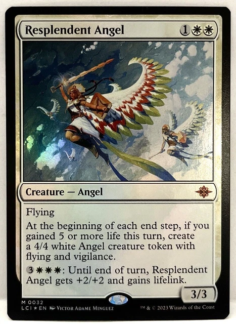 MTG RESPLENDENT ANGEL - Les Cavernes Perdues d'Ixalan - FOIL mythique ...