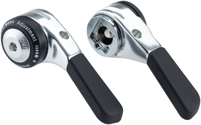 MICROSHIFT DOWN TUBE Shifter Set, 8-Speed, Double/Triple, Shimano Compatible, Si EUR 41,36 ...
