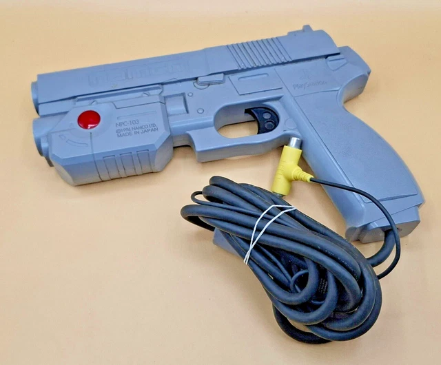 NAMCO NPC-103 LIGHT Gun Pistole PS1 Controller Playstation 1 PS1 EUR 39,99 - PicClick DE