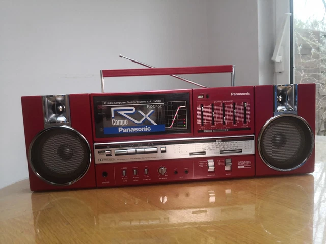 PANASONIC RX-C45LS Rare boombox Ghetto Blaster stereo!!Rare Collor ...