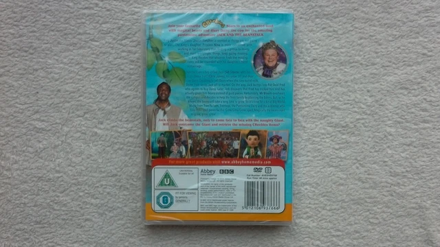 CBEEBIES PANTO JACK and the Beanstalk Justin Fletcher DVD BRAND NEW ...