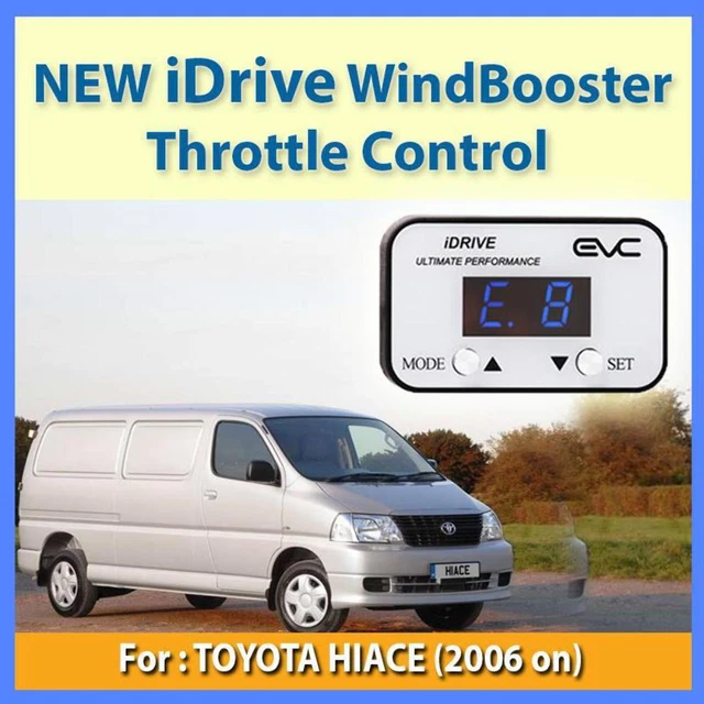 NEW IDRIVE WINDBOOSTER THROTTLE CONTROL for TOYOTA HIACE 2006 ON $220. ...