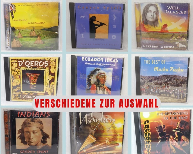 MUSIK CD FOLKLORE Sampler Alben Indian Pan Spirit Verschiedene zur ...