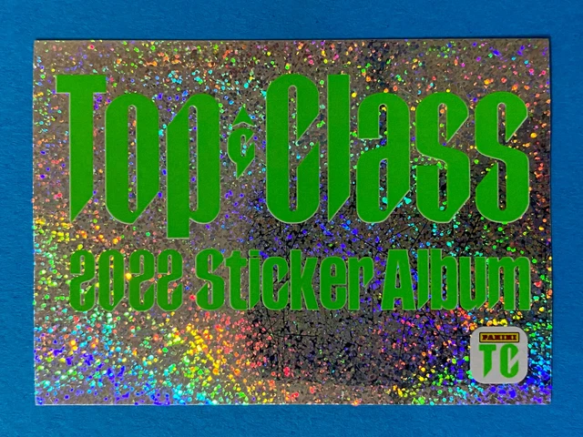 FIGURINE PANINI TOP Class 2022 n. 2 Logo Panini Top Class EUR 1,00 ...