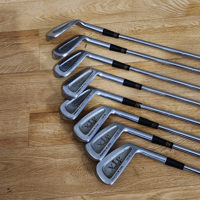 VINTAGE MACGREGOR VIP Tour CB92 Forged Iron Set 3-PW Men's RH Stiff ...