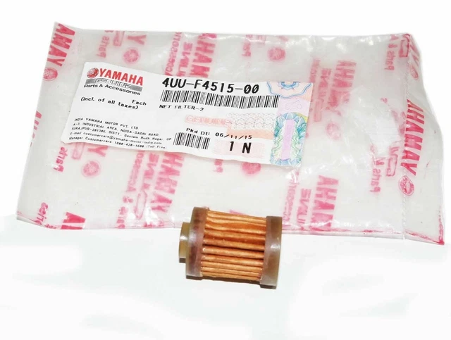 FUEL FILTER ELEMENT For Yamaha FZ Motorcycles 4UU-F4515-00 Genuine ECs ...