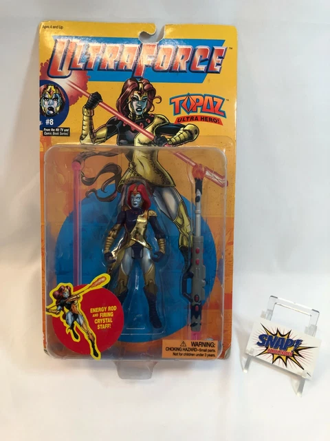 TOPAZ ULTRA HERO - Ultra Force - Malibu Comics - Galoob 75596 -1995 £3. ...
