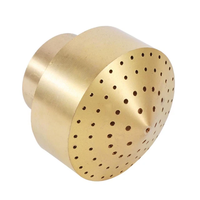 BRASS COLUMN WATER Fountain Nozzle Spray Sprinkler Head Garden £6.24 ...