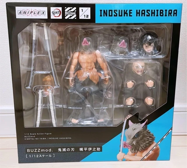 BUZZMOD. DEMON SLAYER kimetsu no yaiba Inosuke Hashibira 1/12 Figure. £ ...