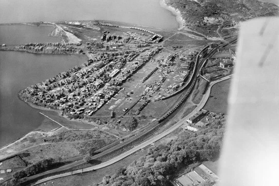 JOHN DENHOLM & Co Timber Yard, Corbiehall, Bo'ness Scotland 1930s OLD ...