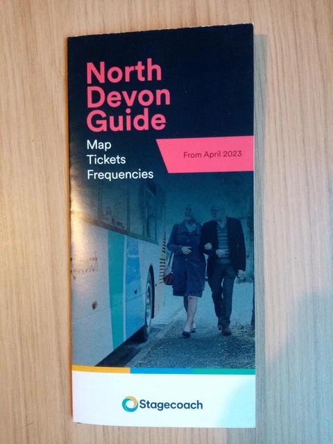 STAGECOACH BUSES 2023 North Devon Area Bus Map, Tickets & Frequency ...